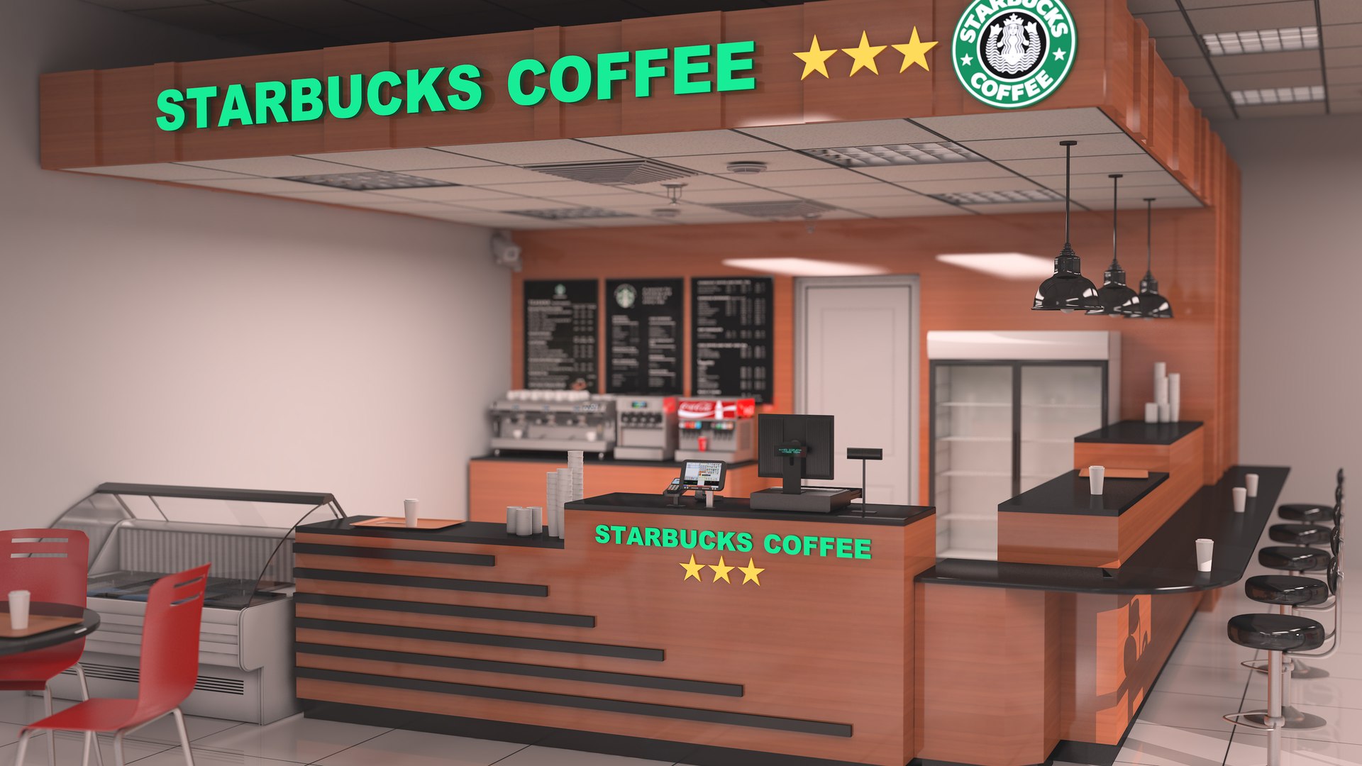 3D Starbucks - TurboSquid 2079394
