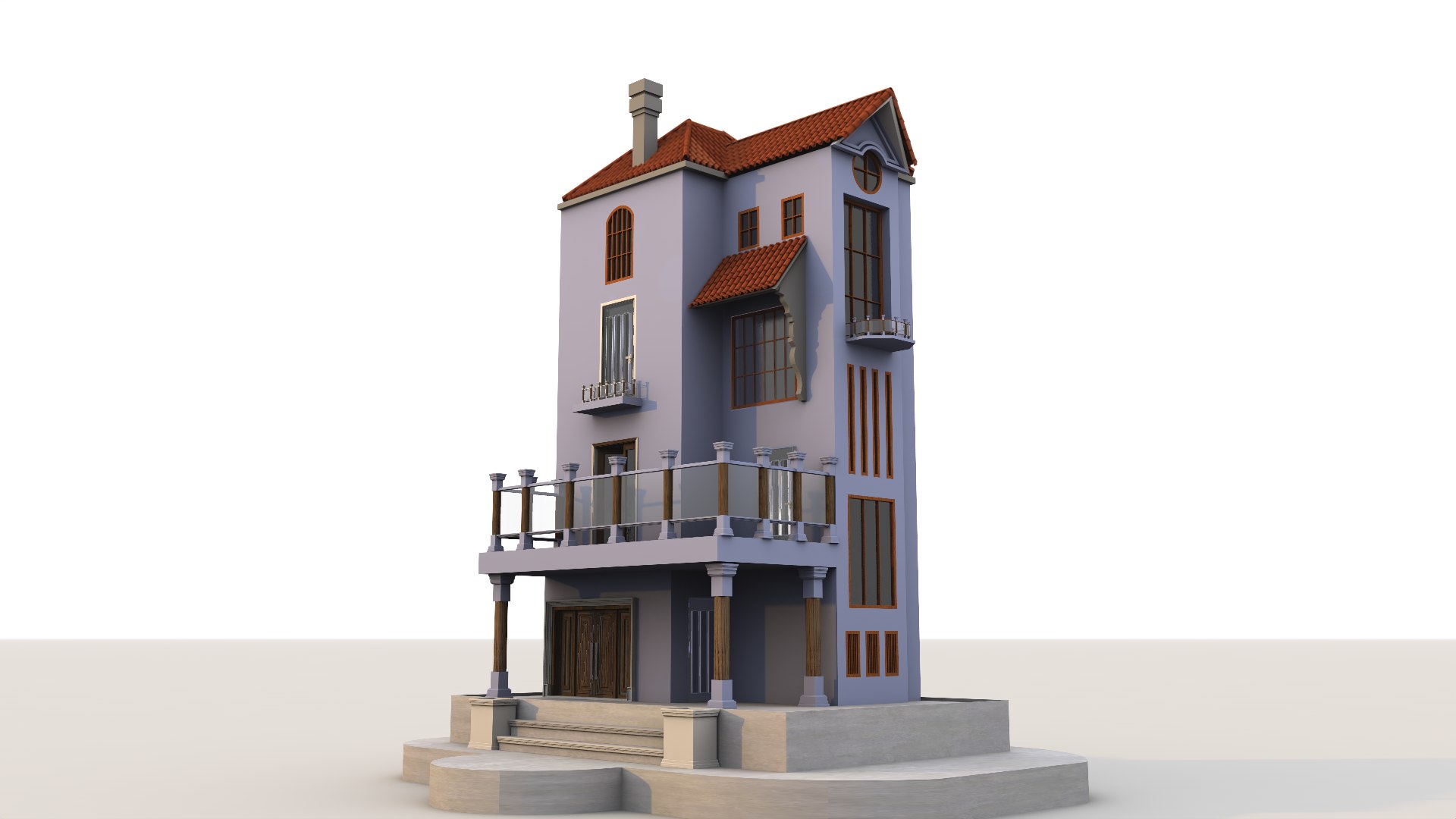 3D Simple House 101 - TurboSquid 2312313