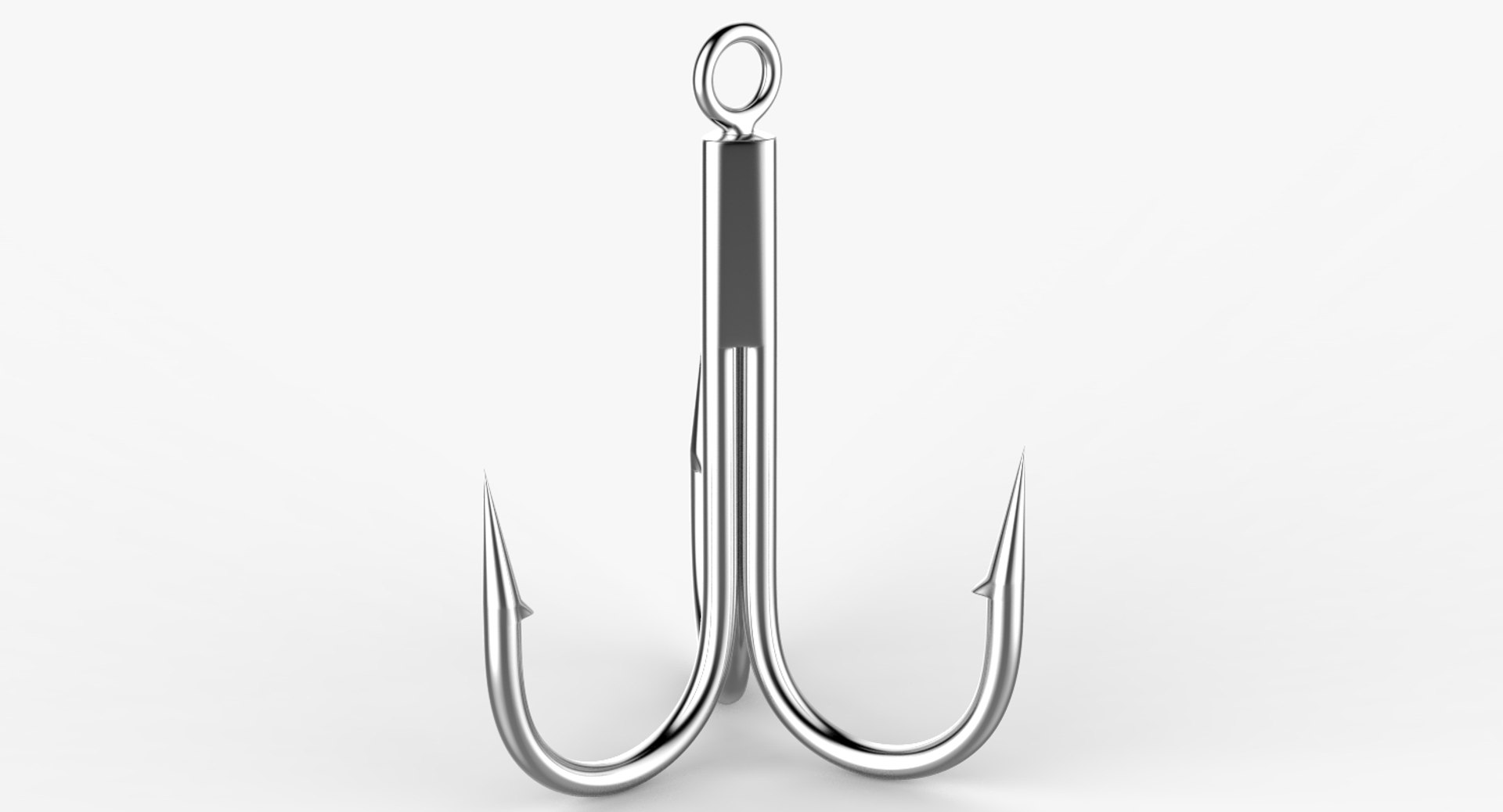 Fish Hook V2 3D Model - TurboSquid 1319690