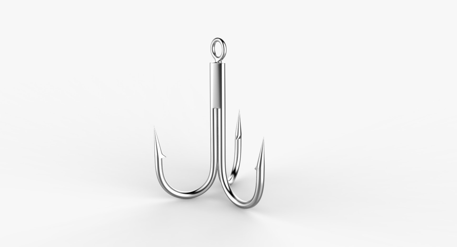 Fish Hook V2 3D Model - TurboSquid 1319690