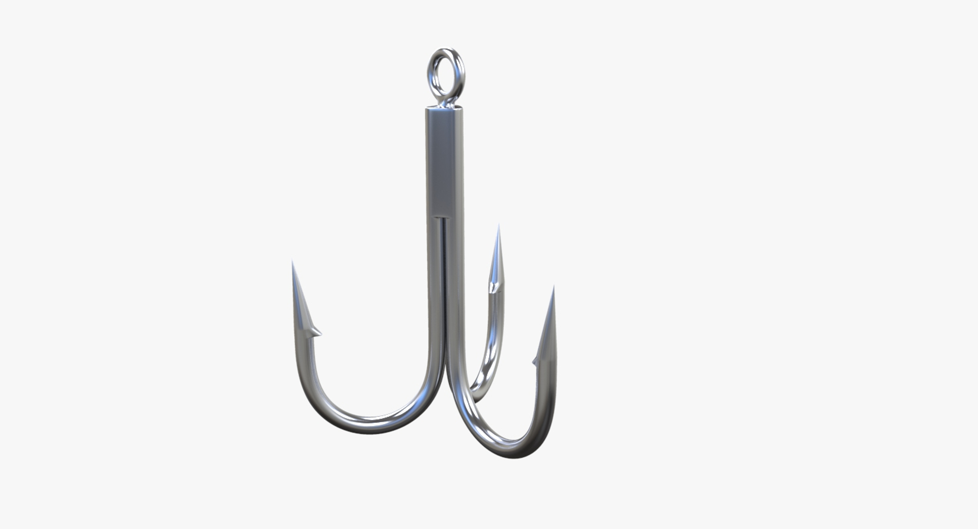 Fish Hook V2 3D Model - TurboSquid 1319690