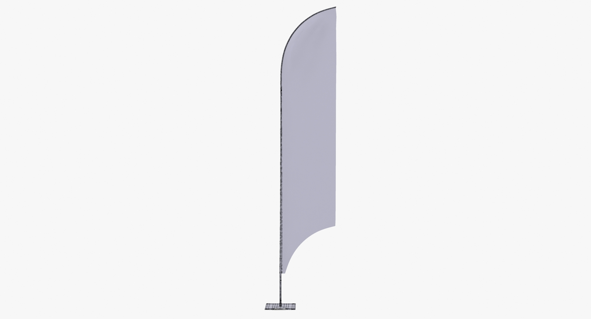 Promo flag feather model - TurboSquid 1294477