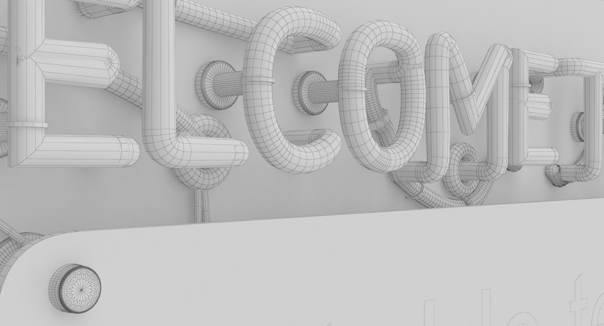 3D Neon Sign 2 Model - TurboSquid 1216646