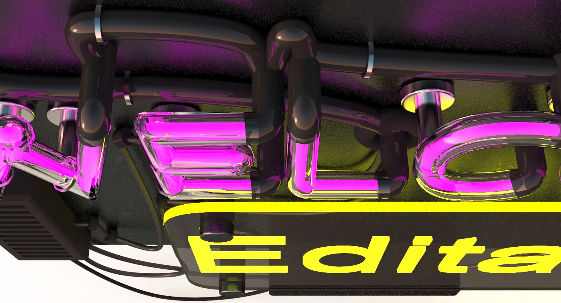 3D Neon Sign 2 Model - TurboSquid 1216646