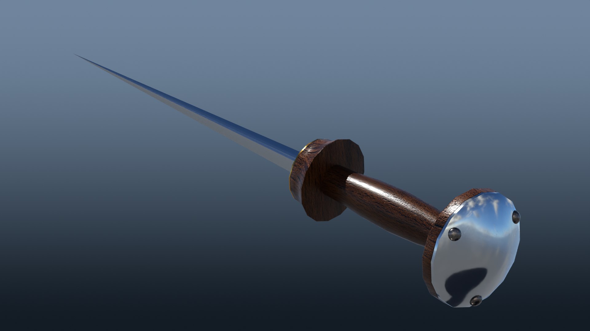 Medieval Rondel Dagger 3D - TurboSquid 2252477