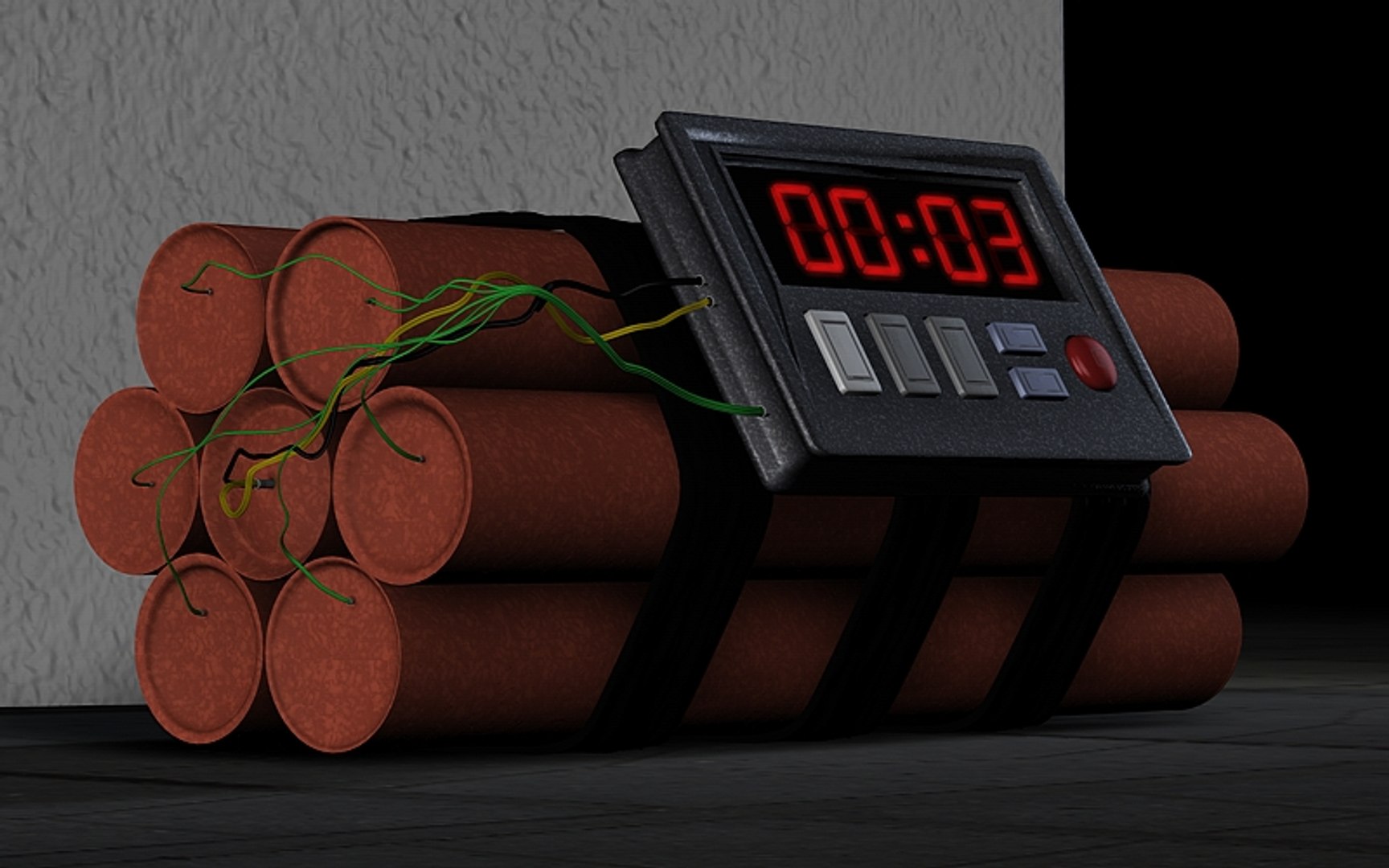 Timebomb Digital Number 3ds