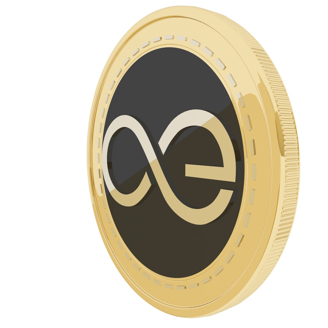 Aeternity Cryptocurrency Gold Coin 3D model - TurboSquid 1779902