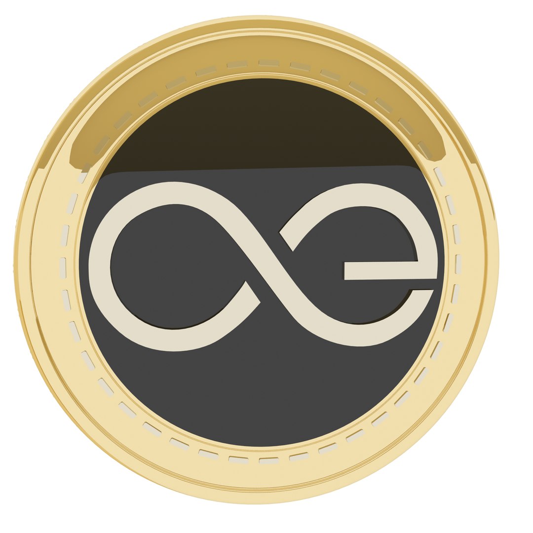 Aeternity Cryptocurrency Gold Coin 3D model - TurboSquid 1779902