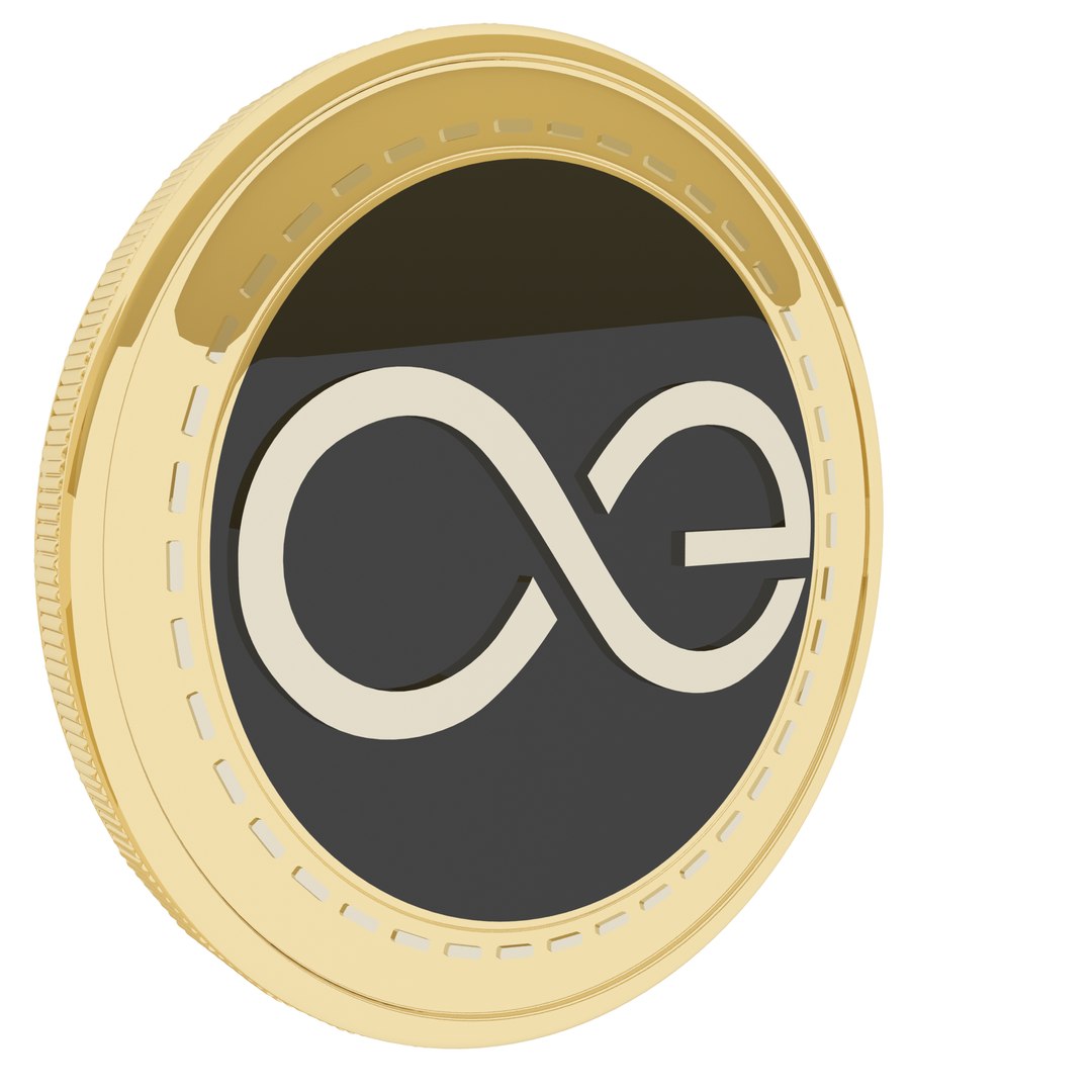 Aeternity Cryptocurrency Gold Coin 3D model - TurboSquid 1779902
