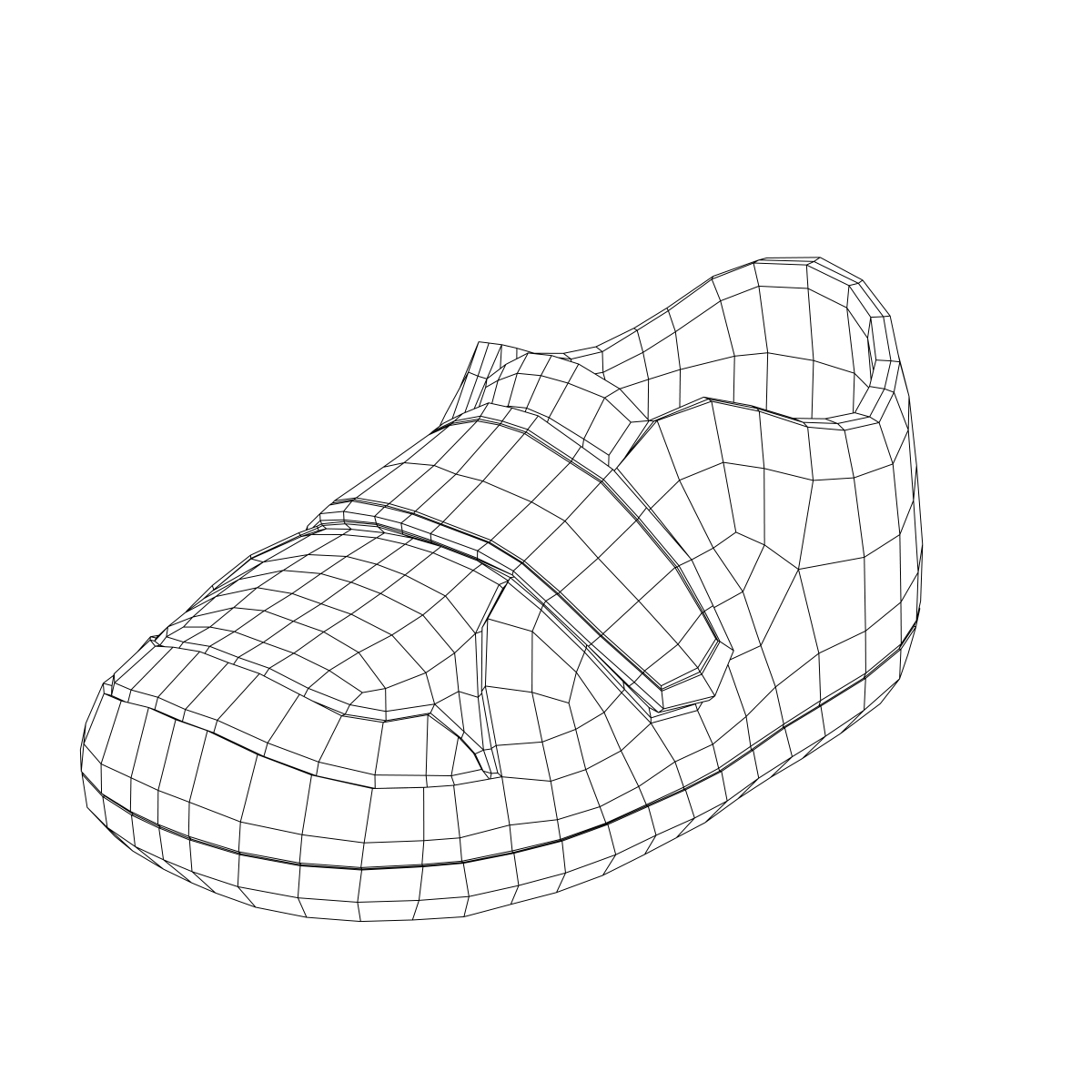 3d pink children s shoes model