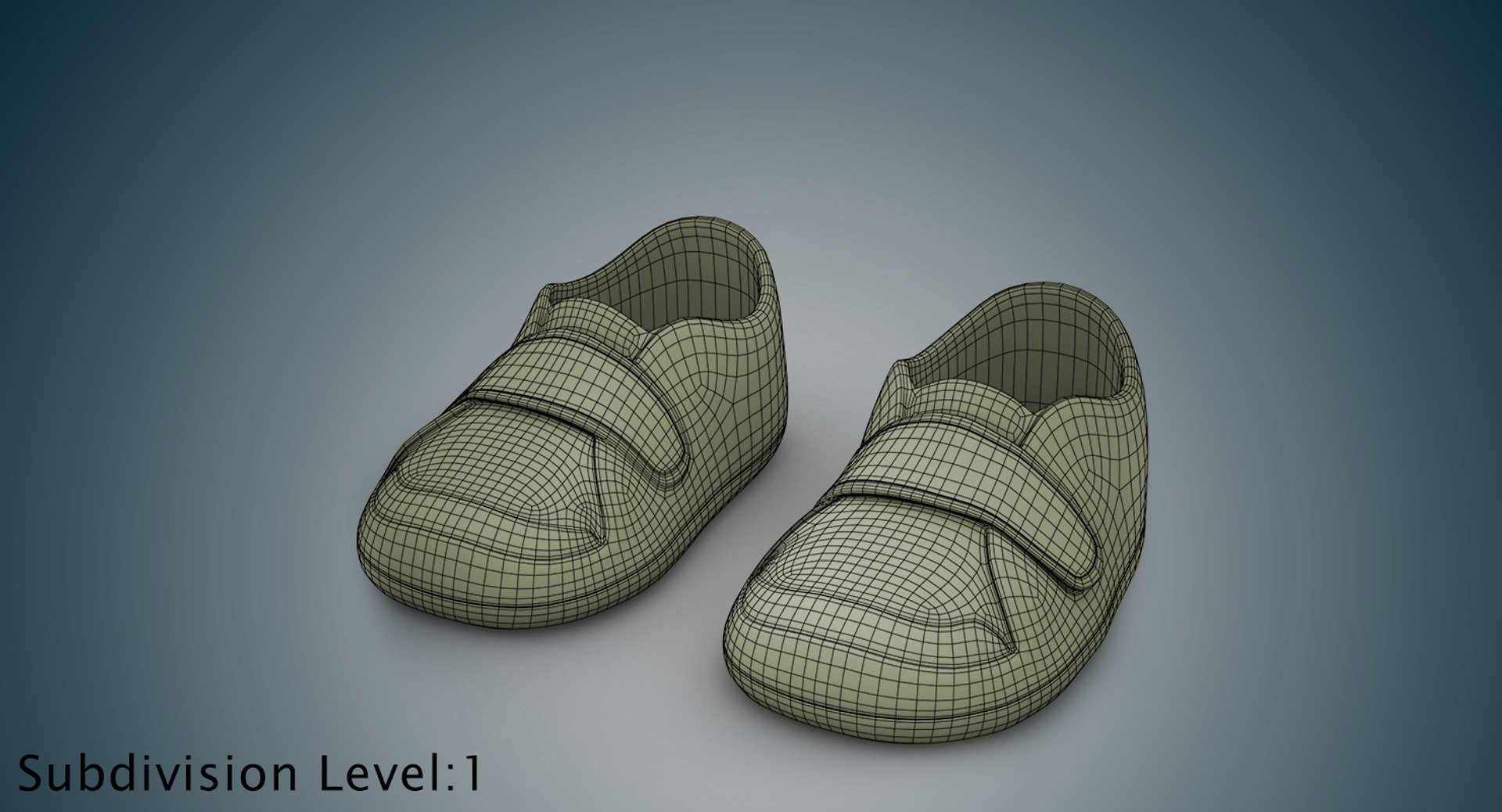 3d Pink Children S Shoes Model