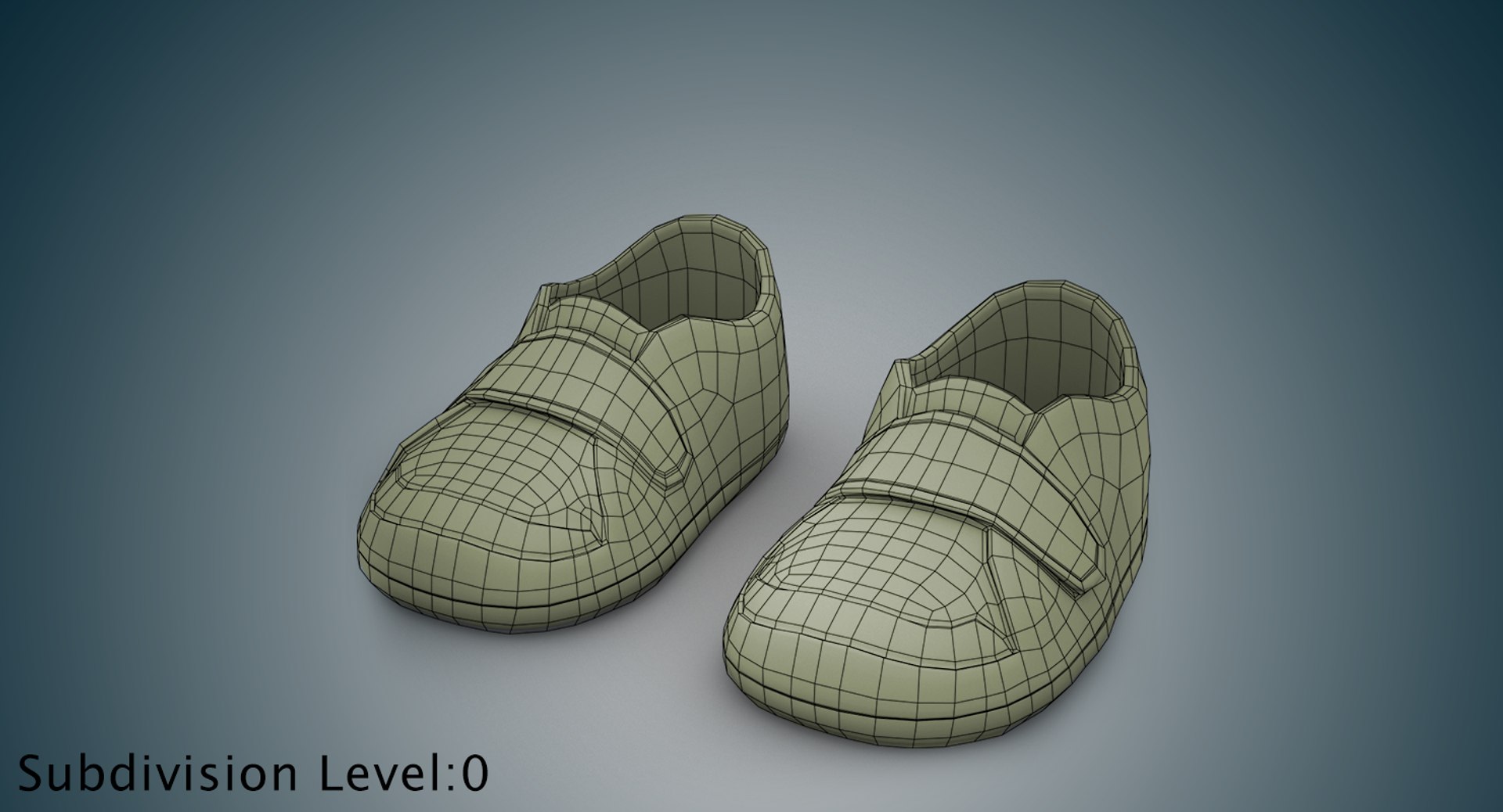 3d Pink Children S Shoes Model