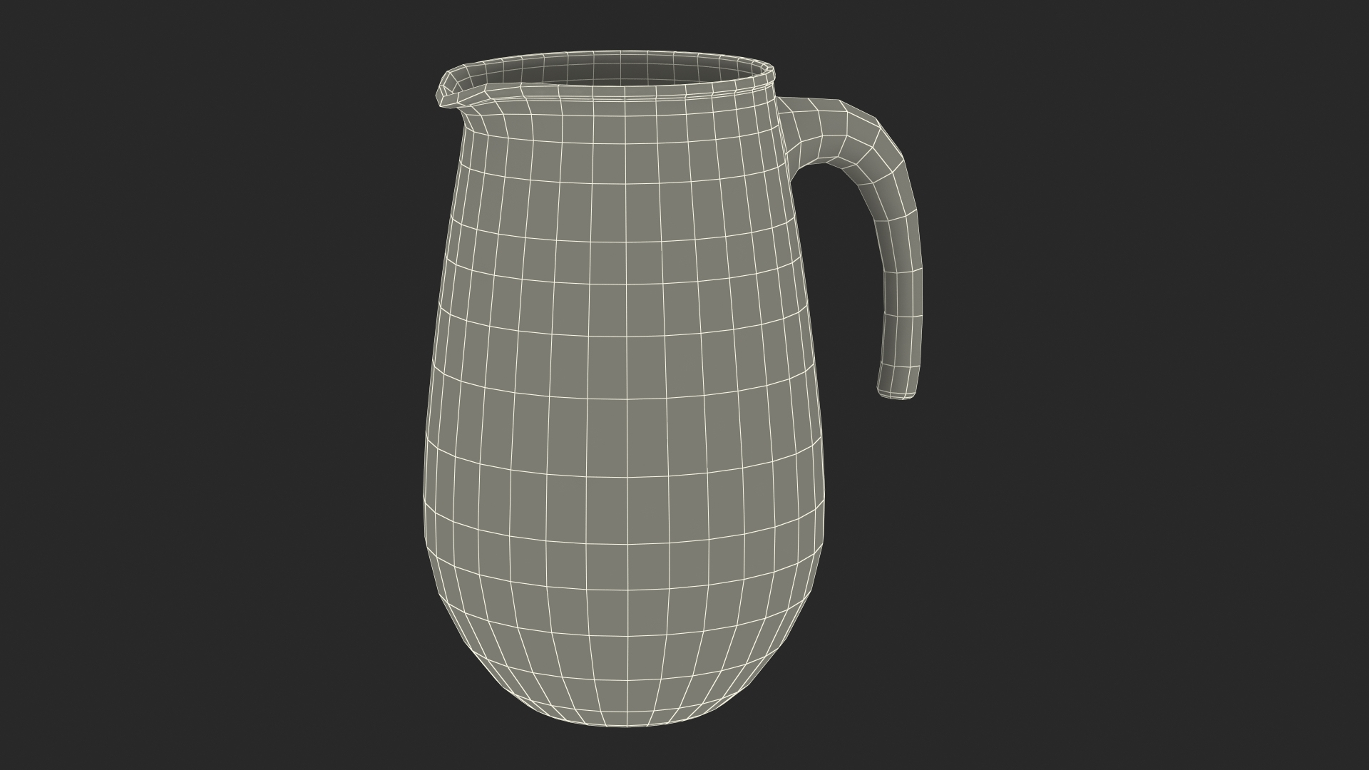 3D Glass Jug Hook Handle With Water - TurboSquid 1905471