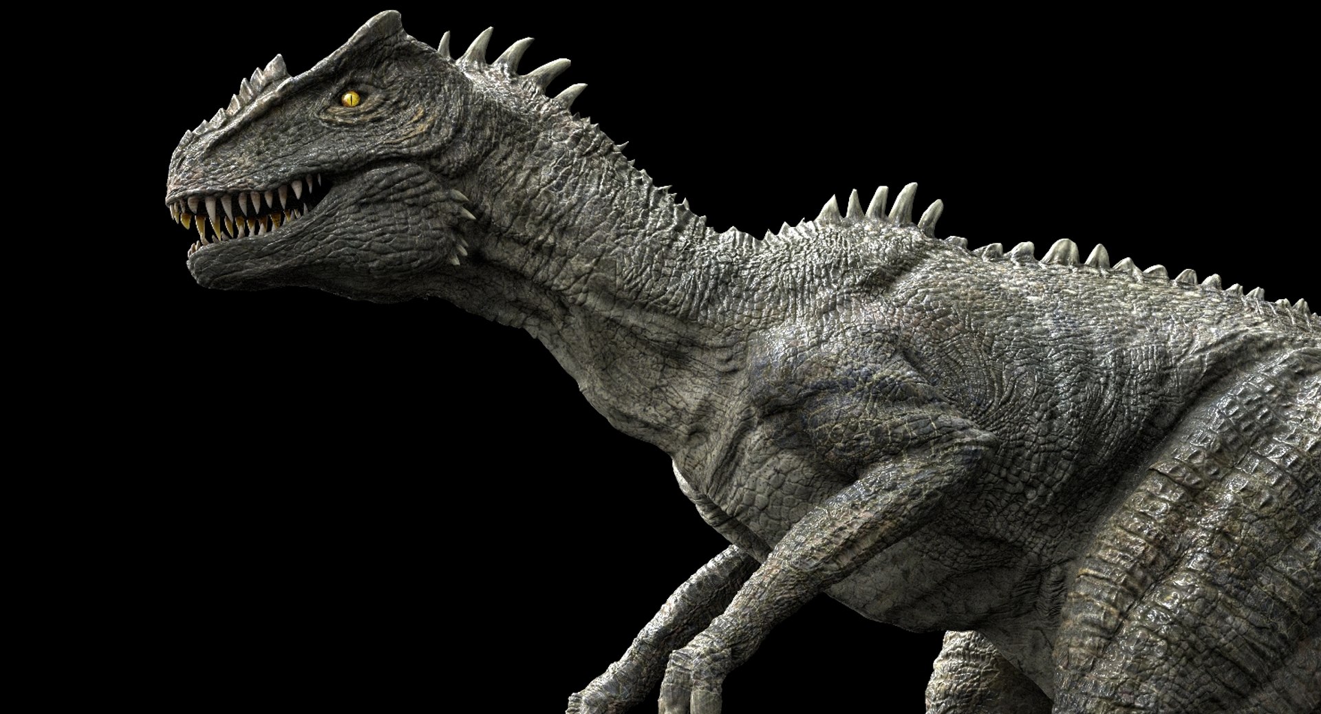 3D v-ray rigged allosaurus model - TurboSquid 1371371