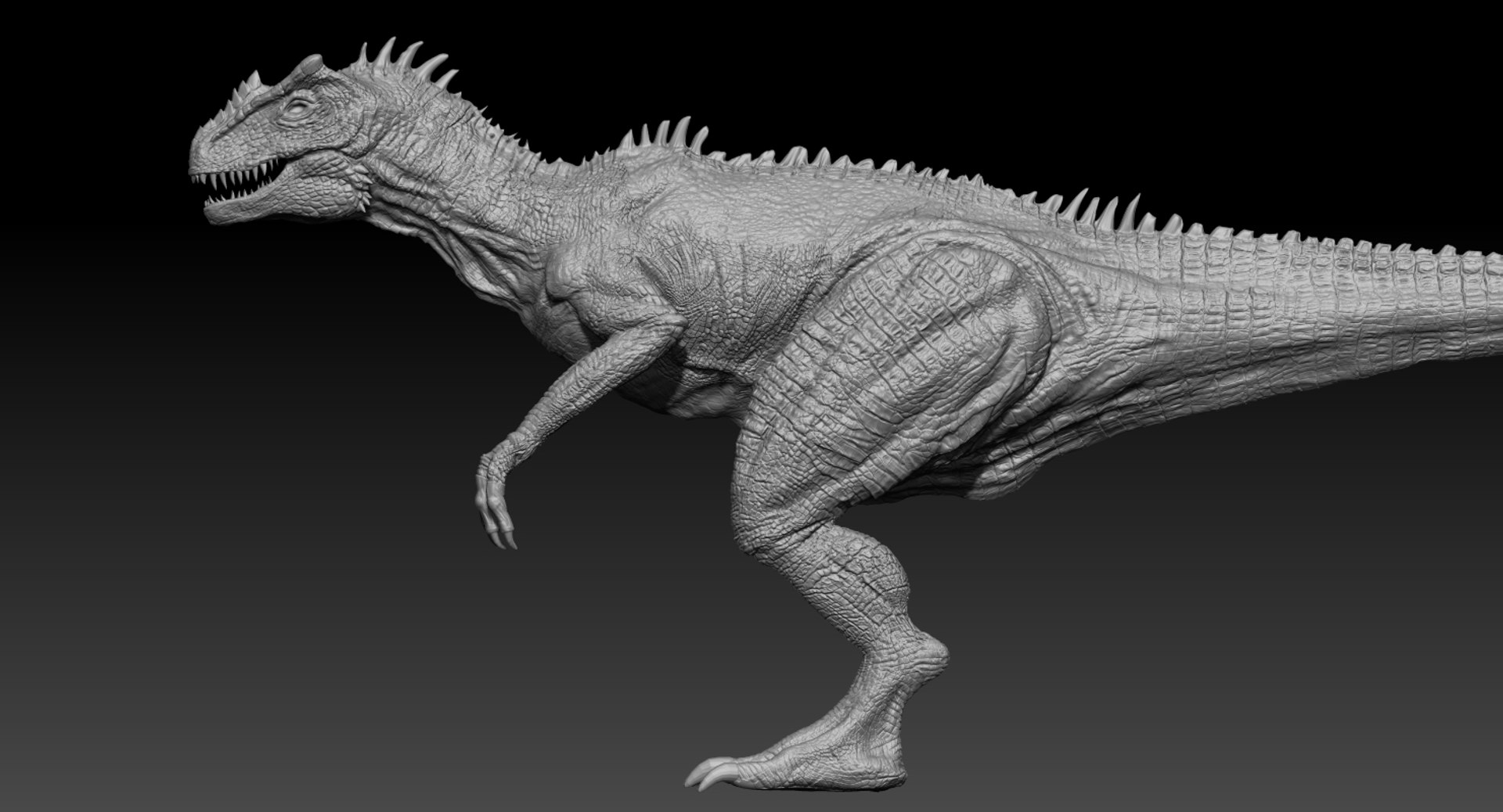 3D v-ray rigged allosaurus model - TurboSquid 1371371