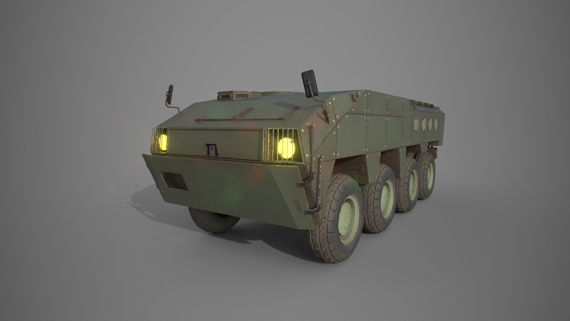 TATA Kestral APC LowPoly 3D - TurboSquid 2350084