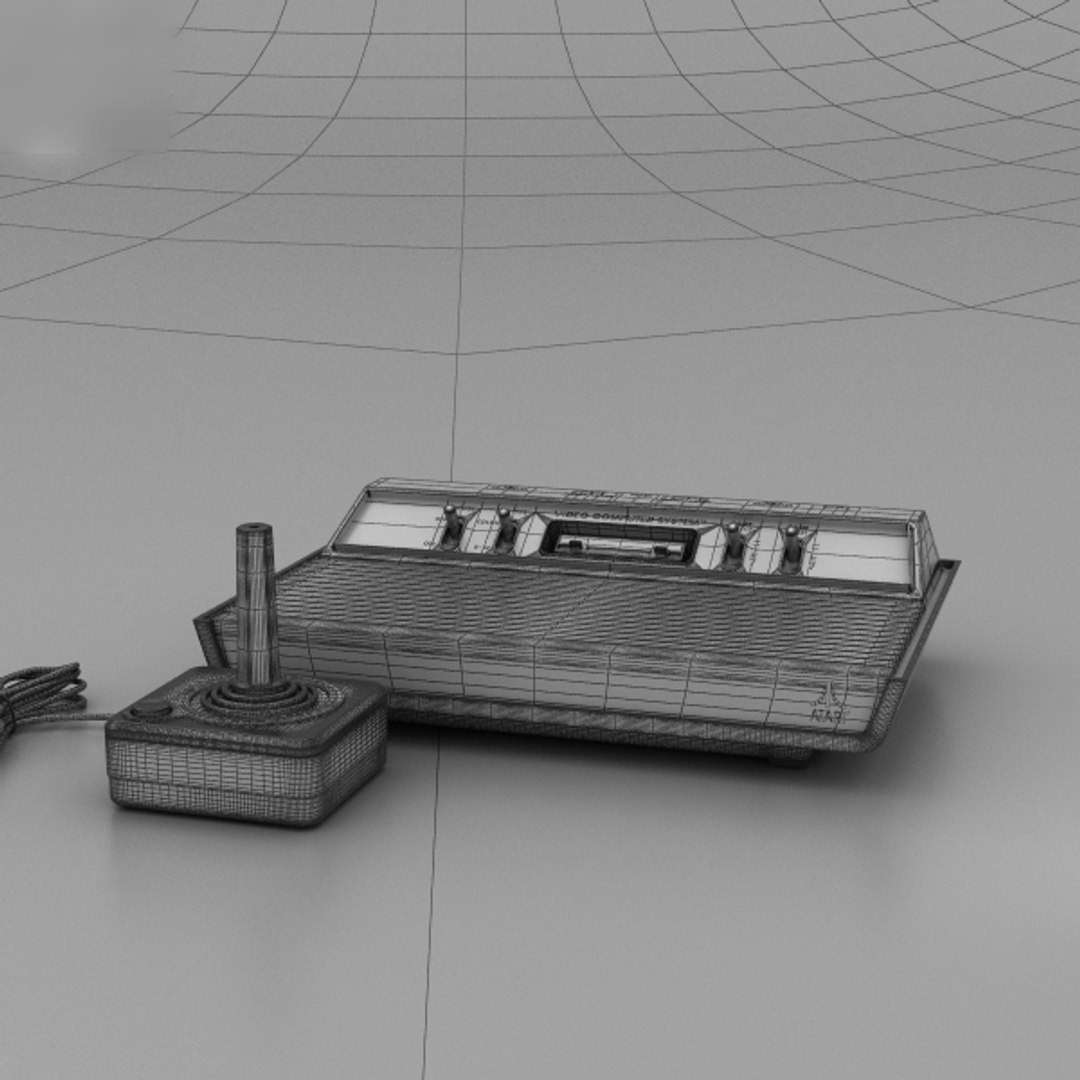 3D Atari 2600 - TurboSquid 1333190