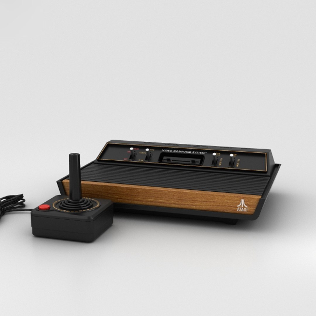 3D Atari 2600 - TurboSquid 1333190