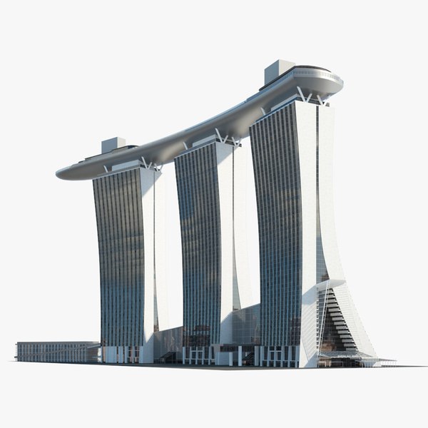 3D Marina Bay Sands - TurboSquid 1738324