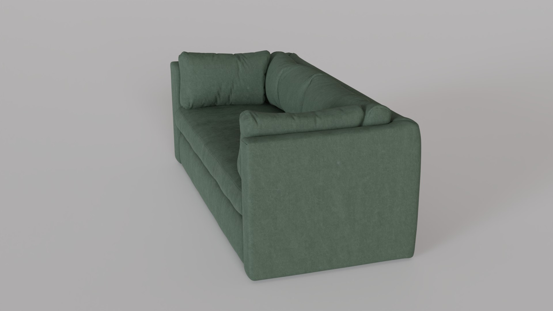 3D Hackney Sofa By Hay - TurboSquid 1767668