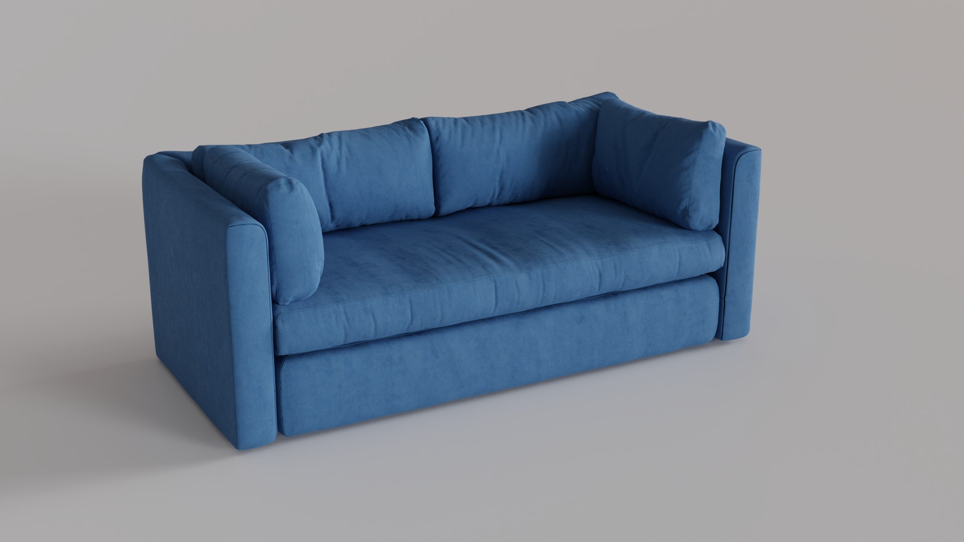 3D Hackney Sofa By Hay - TurboSquid 1767668