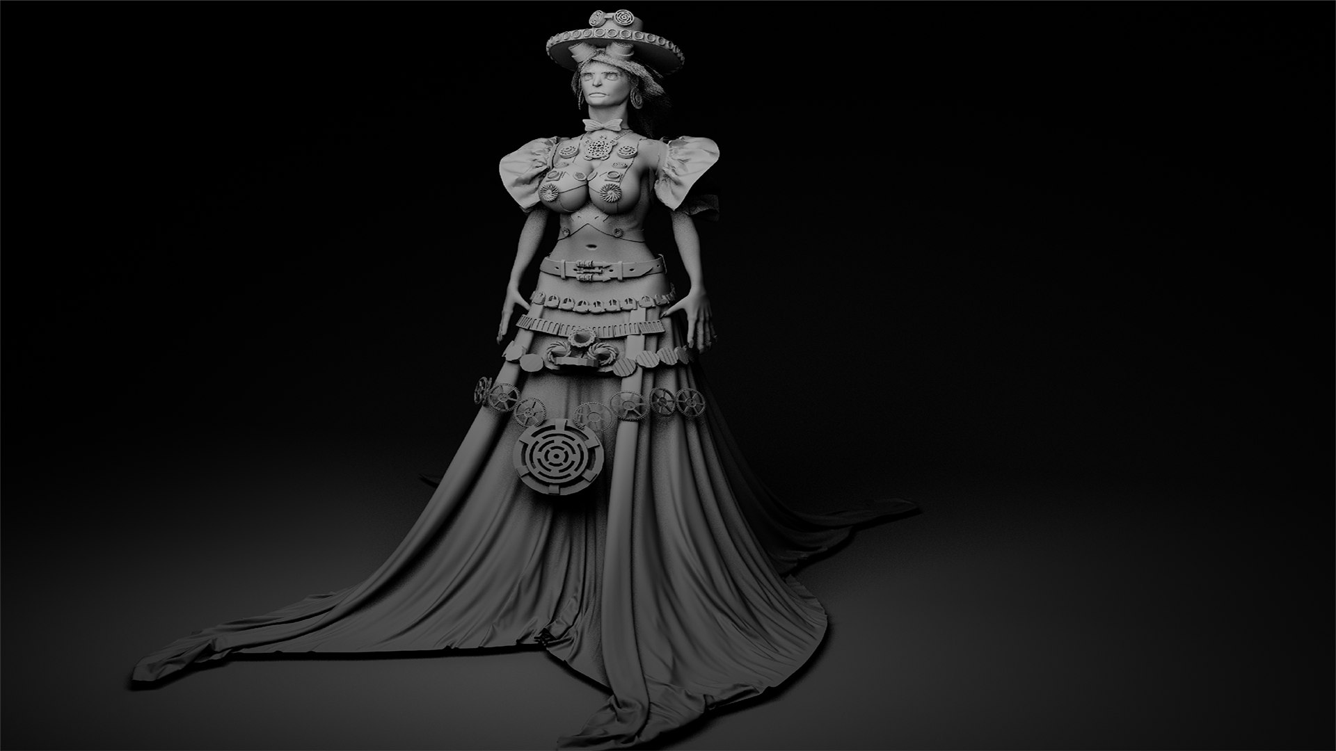 Lady 3D Model - TurboSquid 2349616
