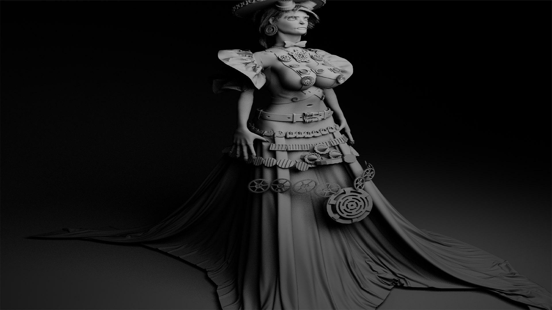 Lady 3D Model - TurboSquid 2349616