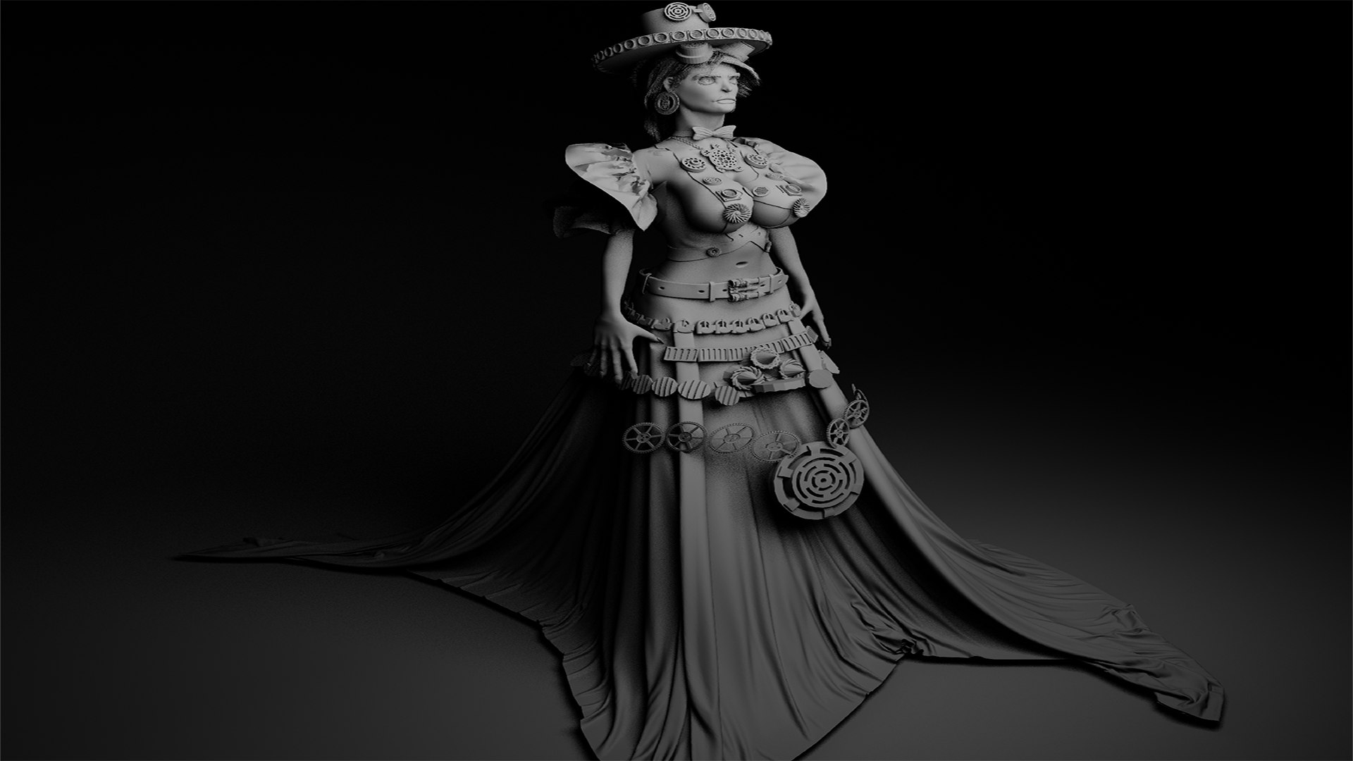 Lady 3D Model - TurboSquid 2349616
