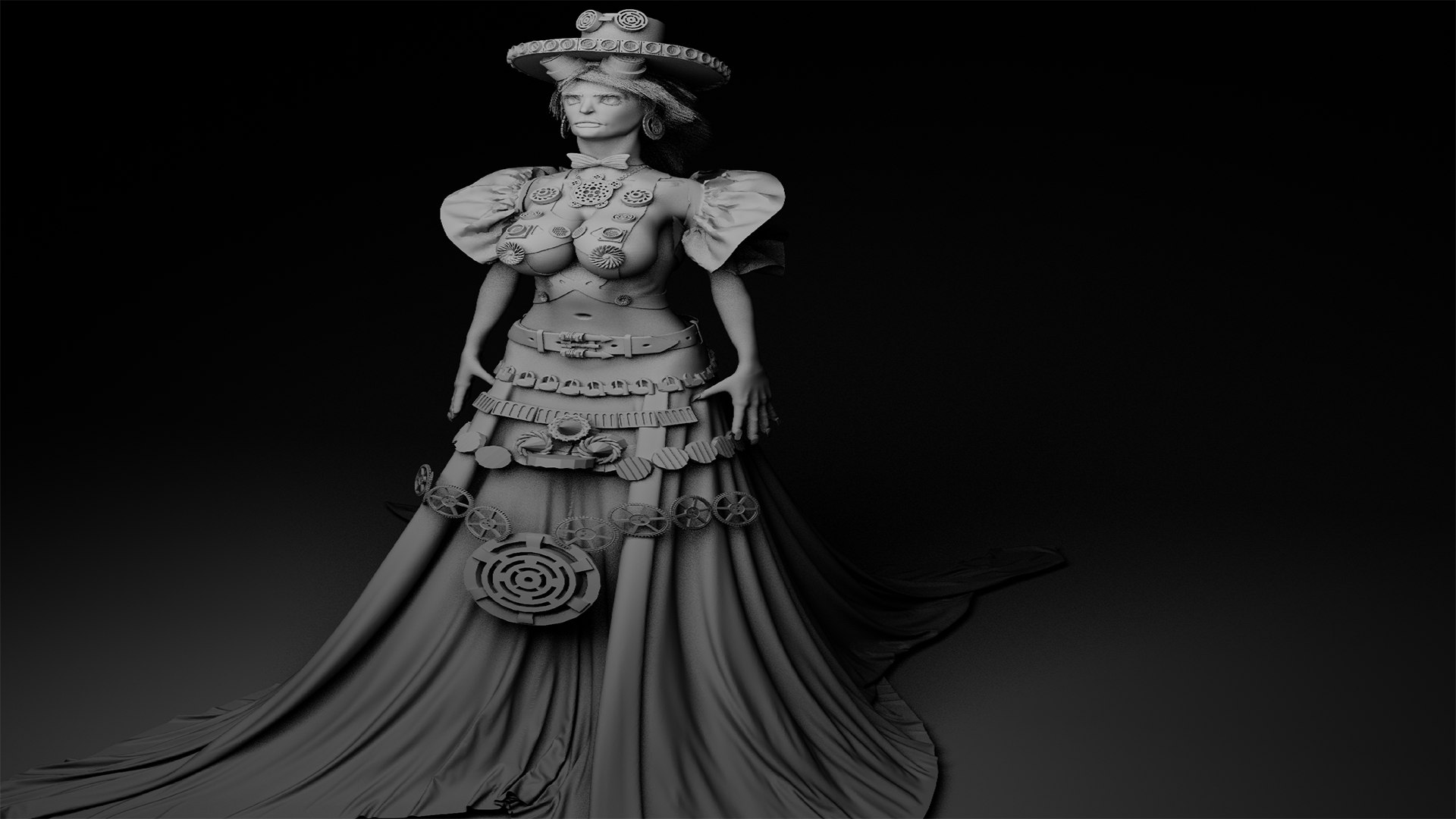 Lady 3D Model - TurboSquid 2349616