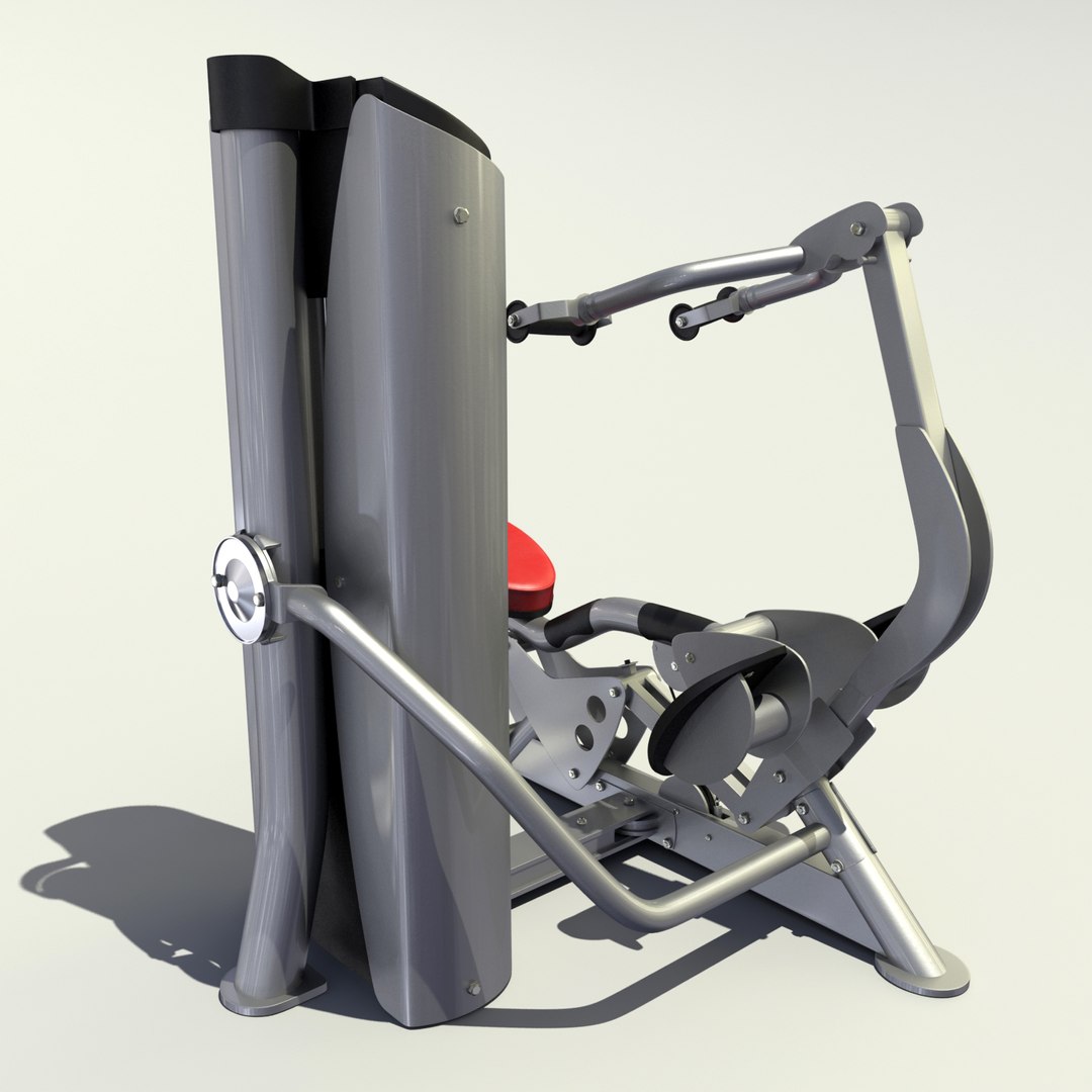 row workout 3d model