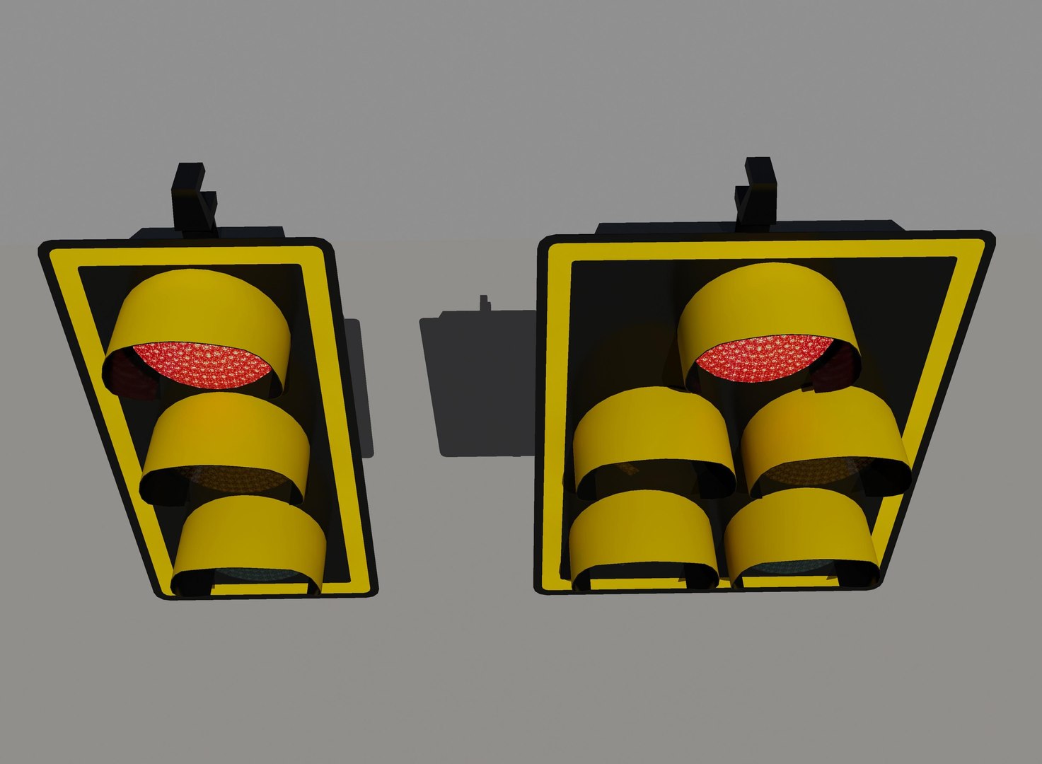 3d stop lights