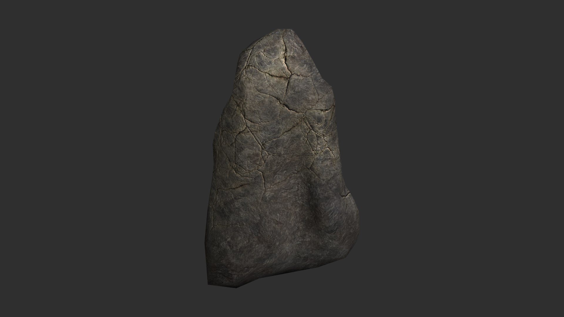 Rock Set 03 - Cracks 1 3D model - TurboSquid 1759332