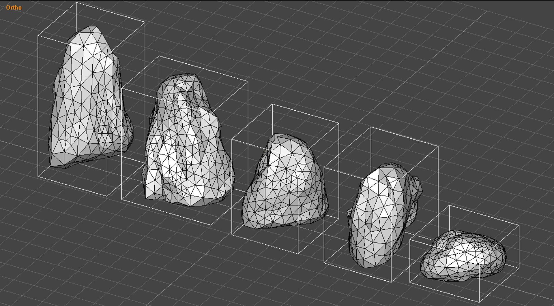Rock Set 03 - Cracks 1 3D model - TurboSquid 1759332