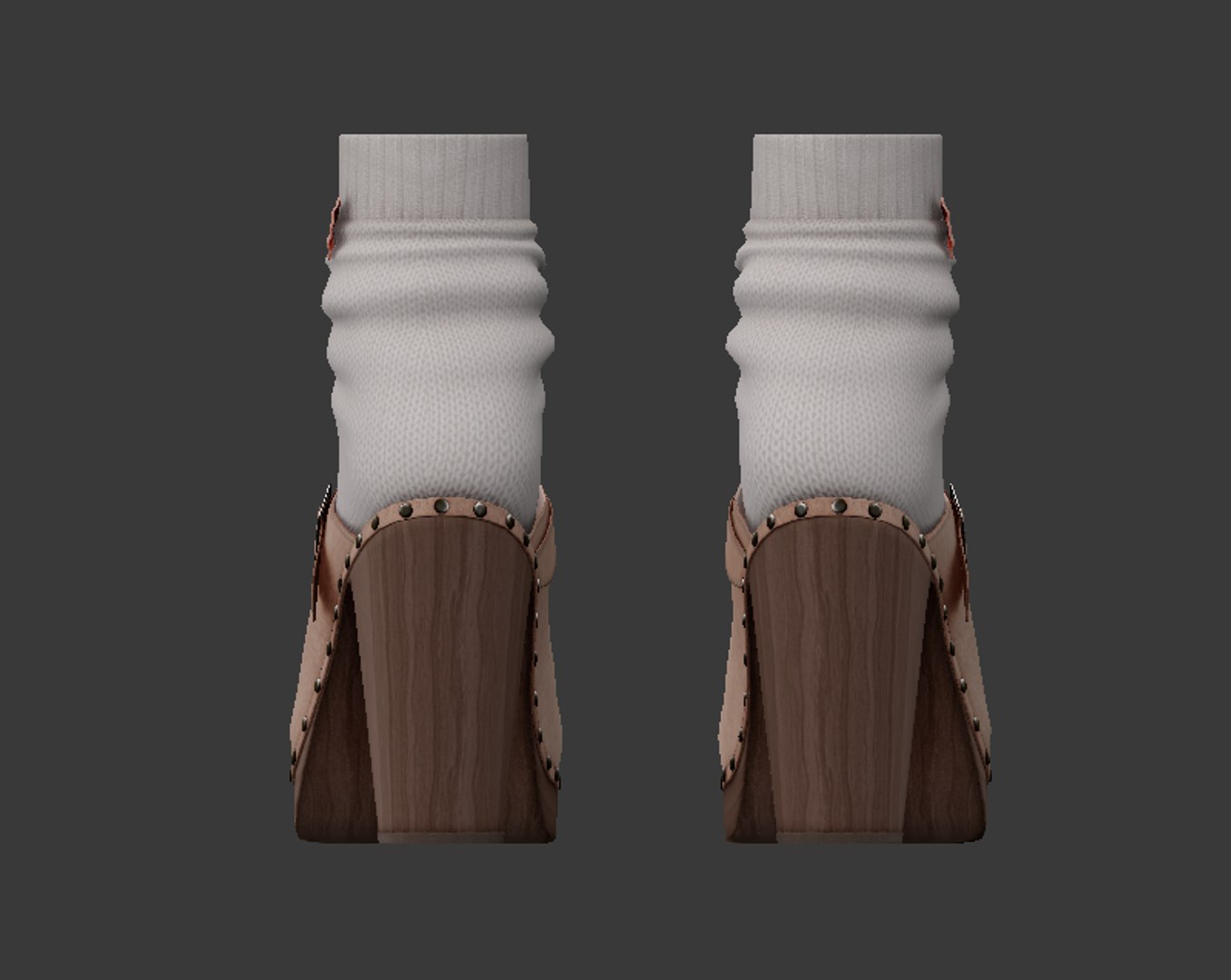 3D Model Heels Socks | 1144331 | TurboSquid