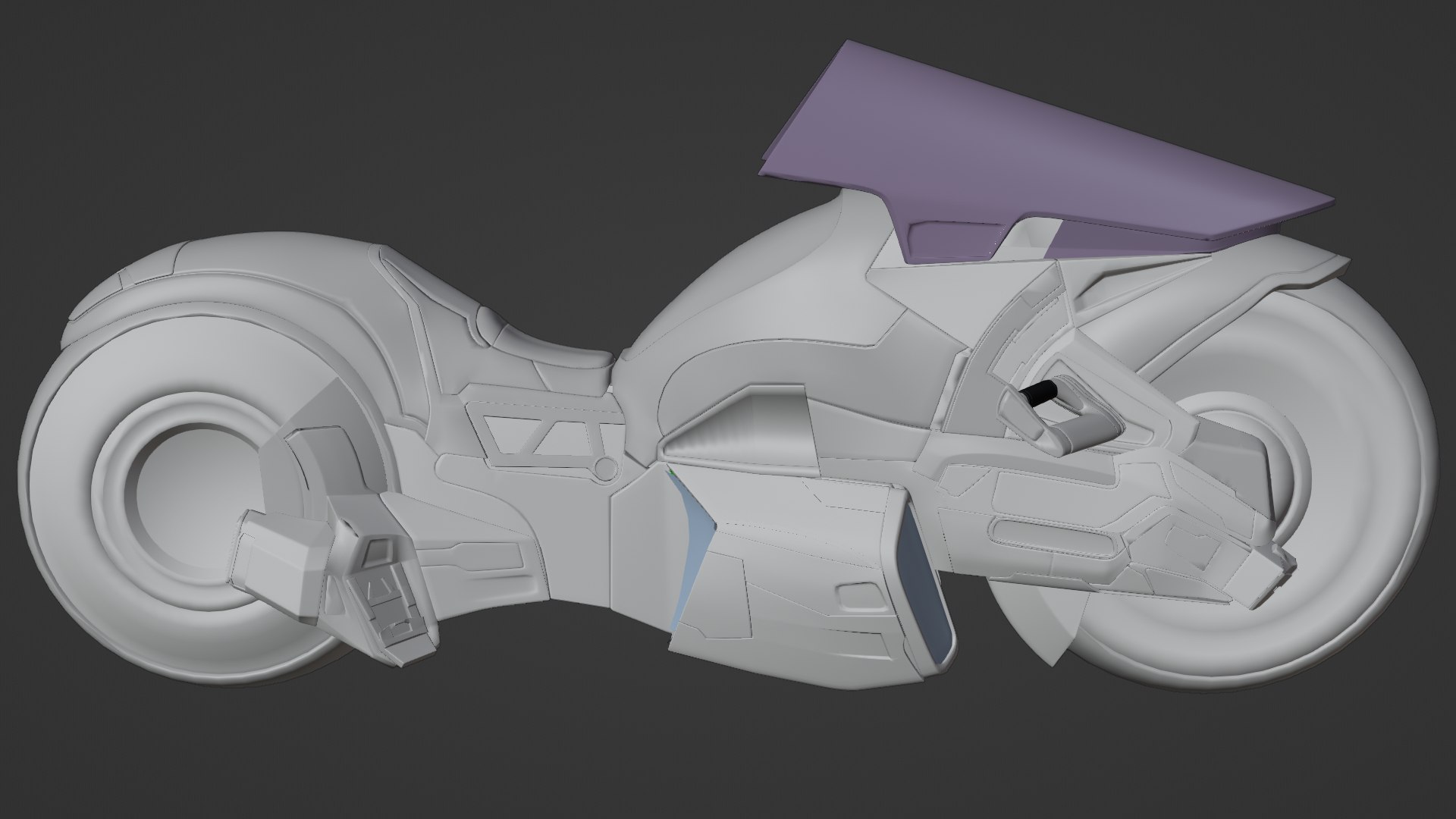 3D Sci-fi Future MotorBike - TurboSquid 2119623