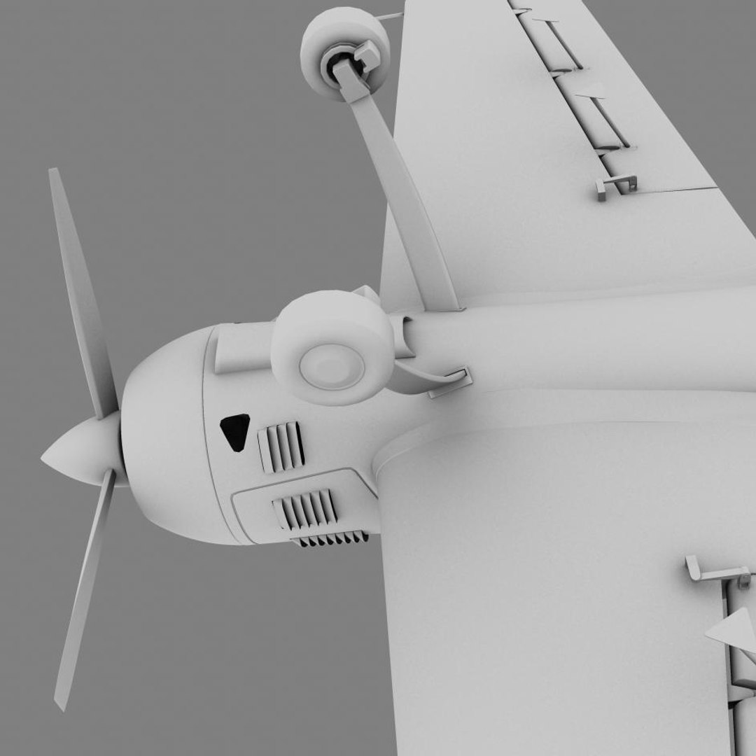 3d model sukhoi stunt plane