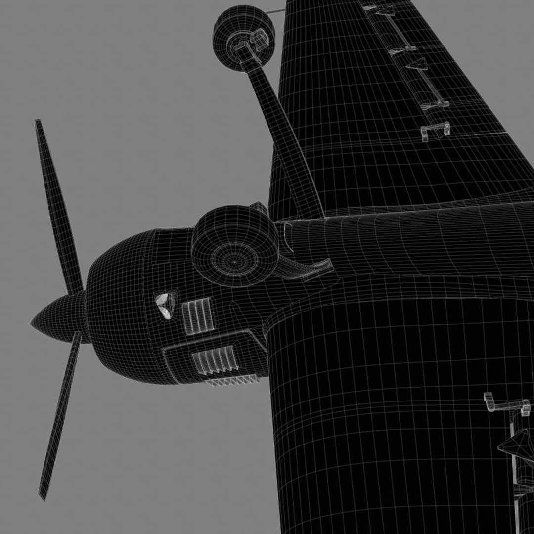 3d model sukhoi stunt plane