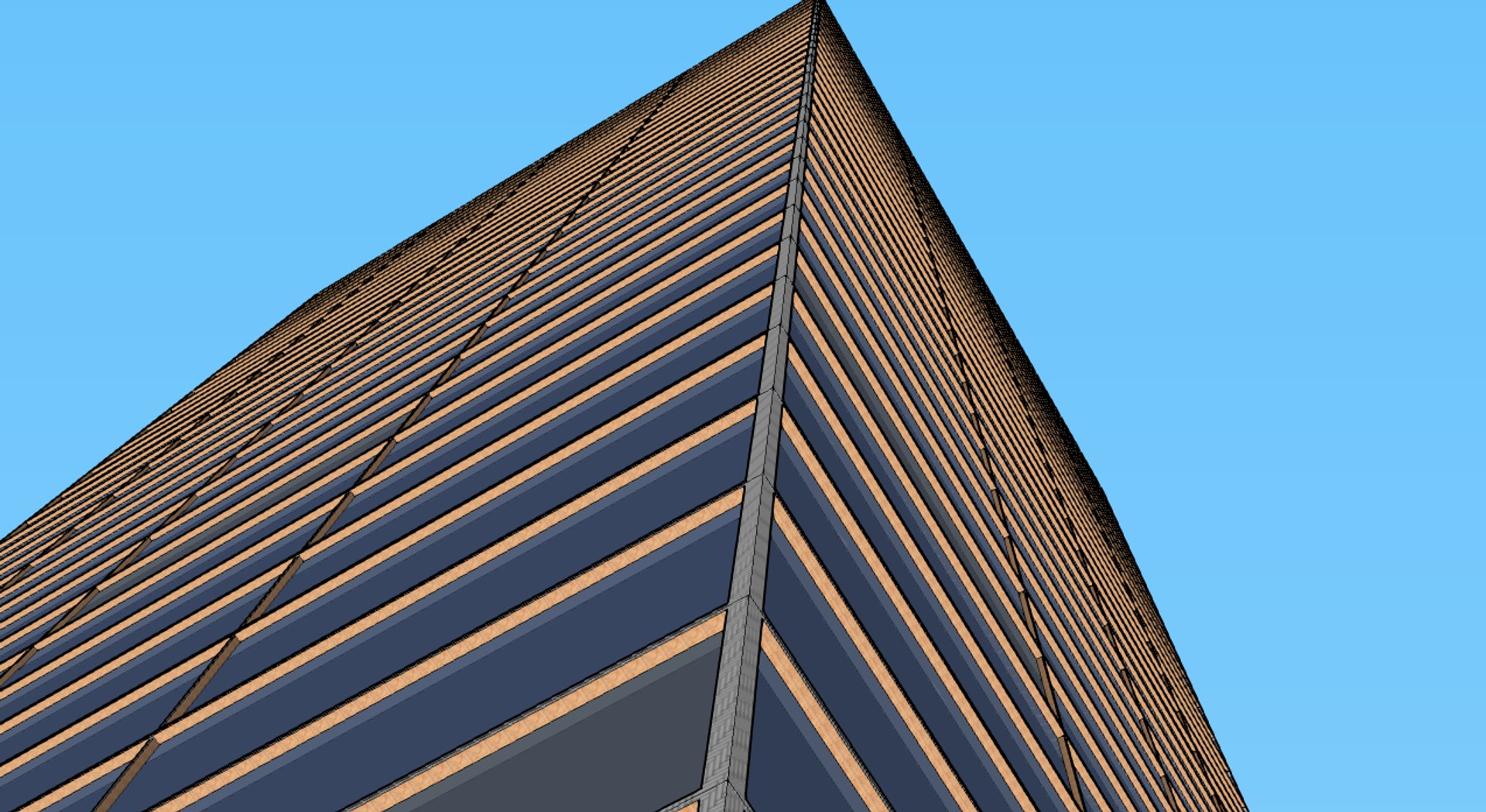 simple skyscraper 3d 3ds