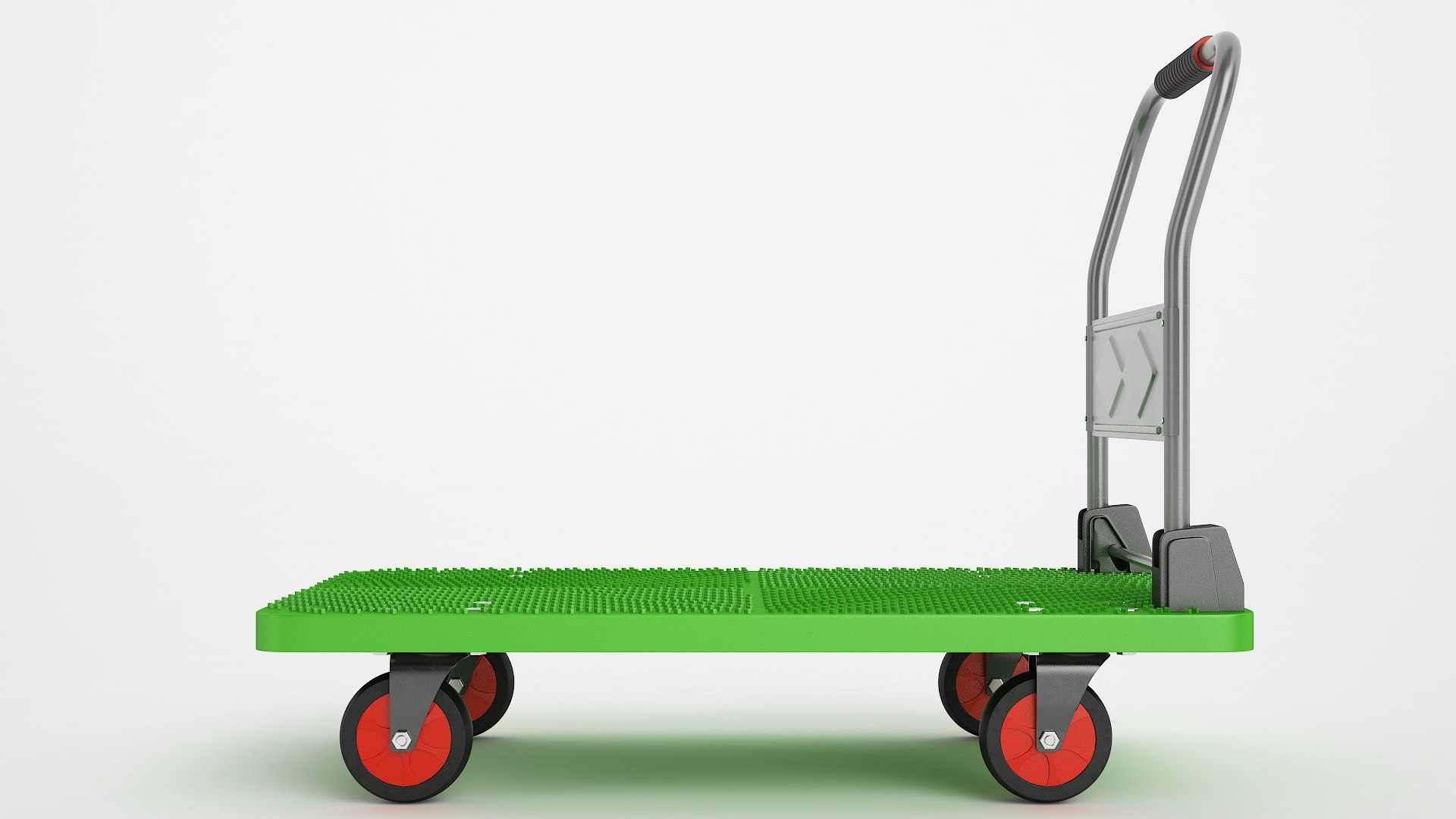 3D Platform Truck Push Cart Dolly 03 - TurboSquid 2211517