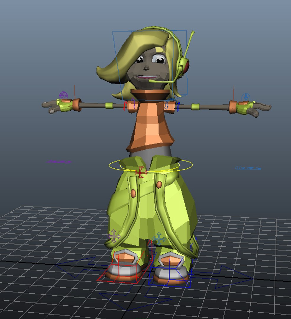 Character Animation Fbx