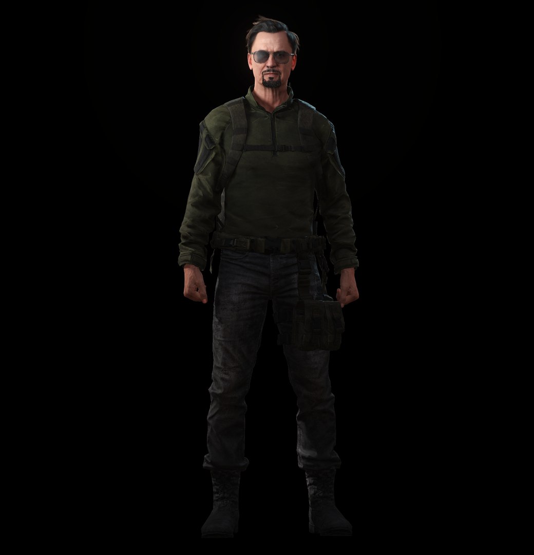 Soldier PBR Game Ready model - TurboSquid 2120728