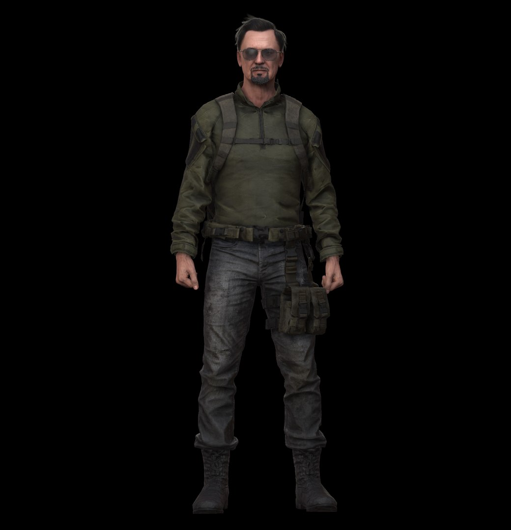 Soldier PBR Game Ready model - TurboSquid 2120728