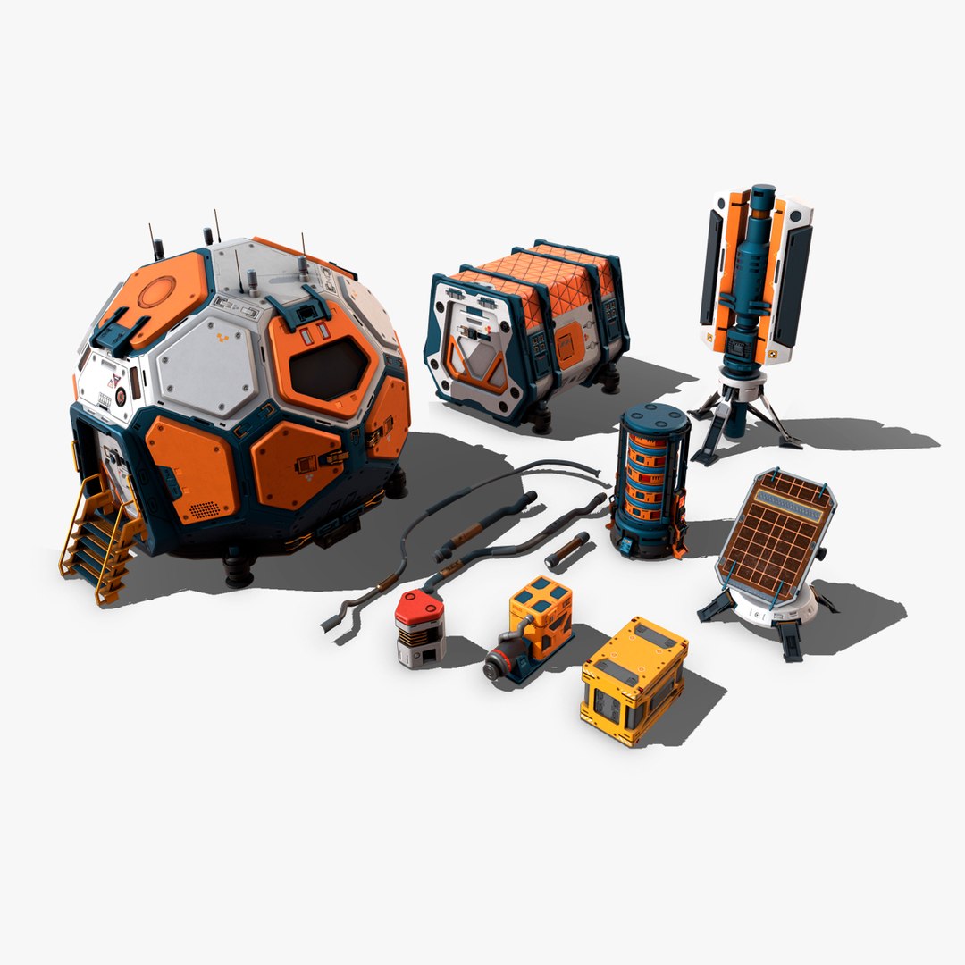 3D Mars Base Model - TurboSquid 1273574