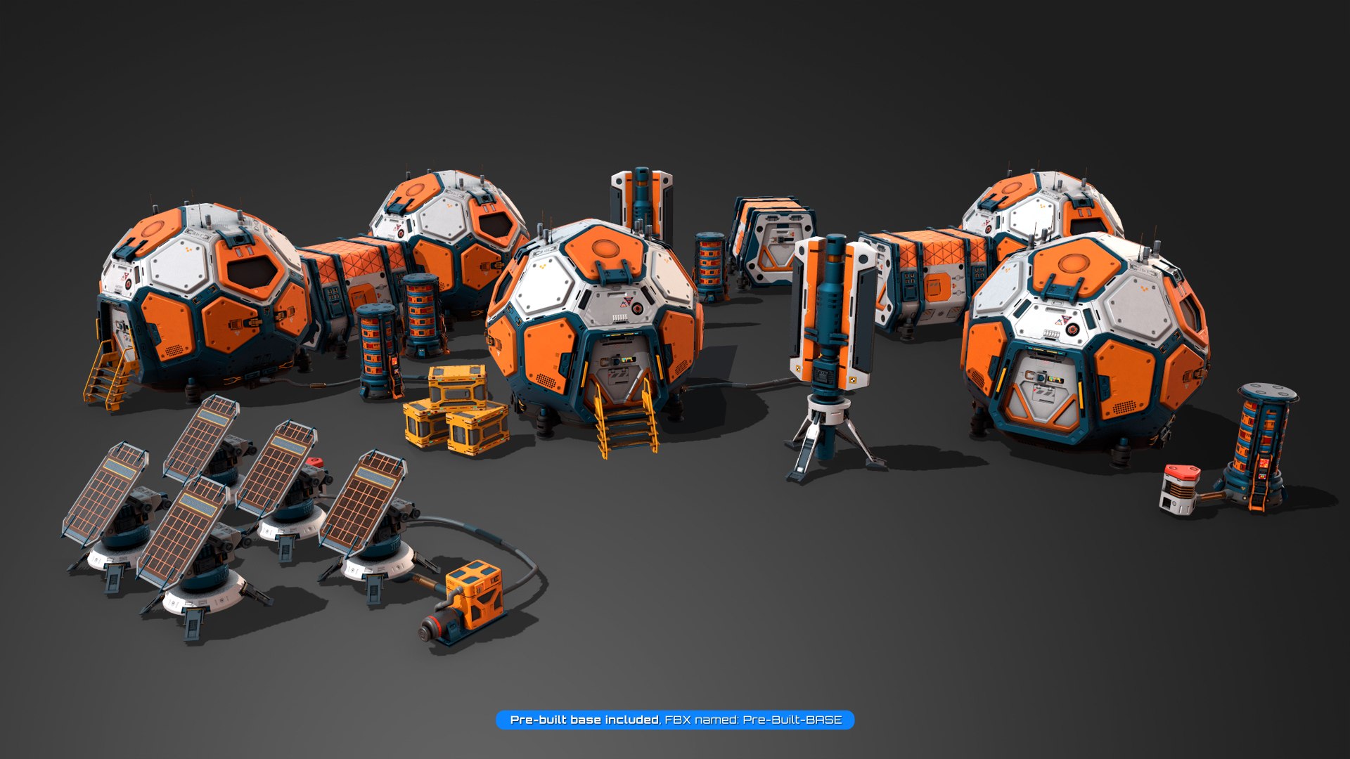 3D Mars Base Model - TurboSquid 1273574