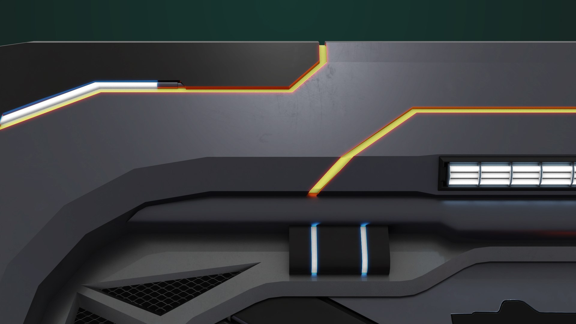 Sci-Fi Door 01 All PBR Unity UE Textures model - TurboSquid 2162215