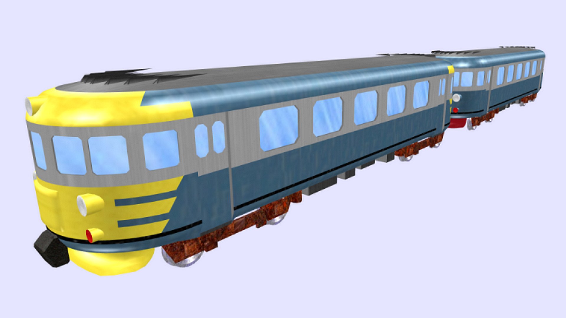 3D Collection Of 17 Passenger Trains - TurboSquid 1739942