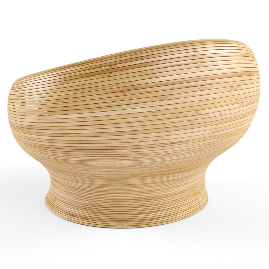 Steam 23 Walnut Steam bent Chair by Bae Se Hwa model - TurboSquid 1779430