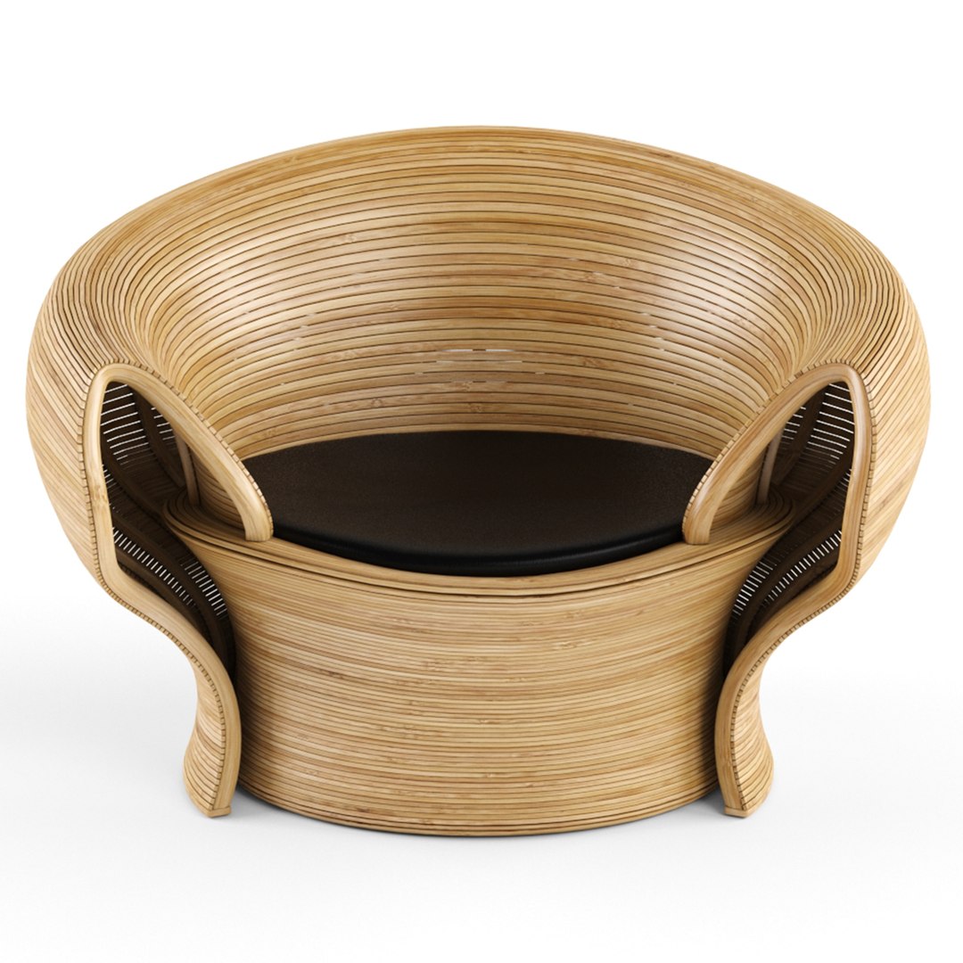 Steam 23 Walnut Steam bent Chair by Bae Se Hwa model - TurboSquid 1779430