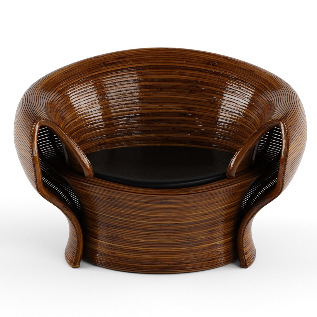 Steam 23 Walnut Steam bent Chair by Bae Se Hwa model - TurboSquid 1779430