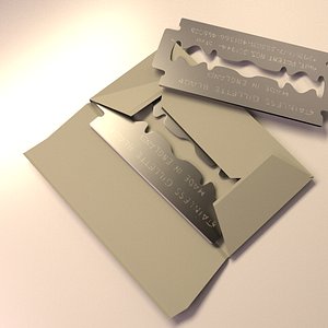 3D Razor Blade Models - Browse & Download Formats - TurboSquid